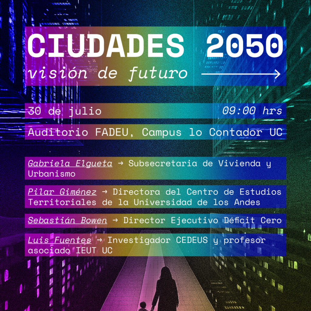 Ciudades 2050: Visión de Futuro - CEDEUS